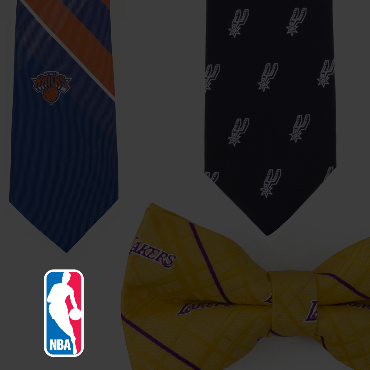 Shop Licensed NBA Ties, Bow Ties – Eagles Wings