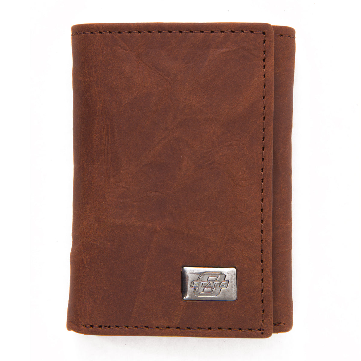 Oklahoma State Wallet Tri-Fold, Leather Wallet – Eagles Wings