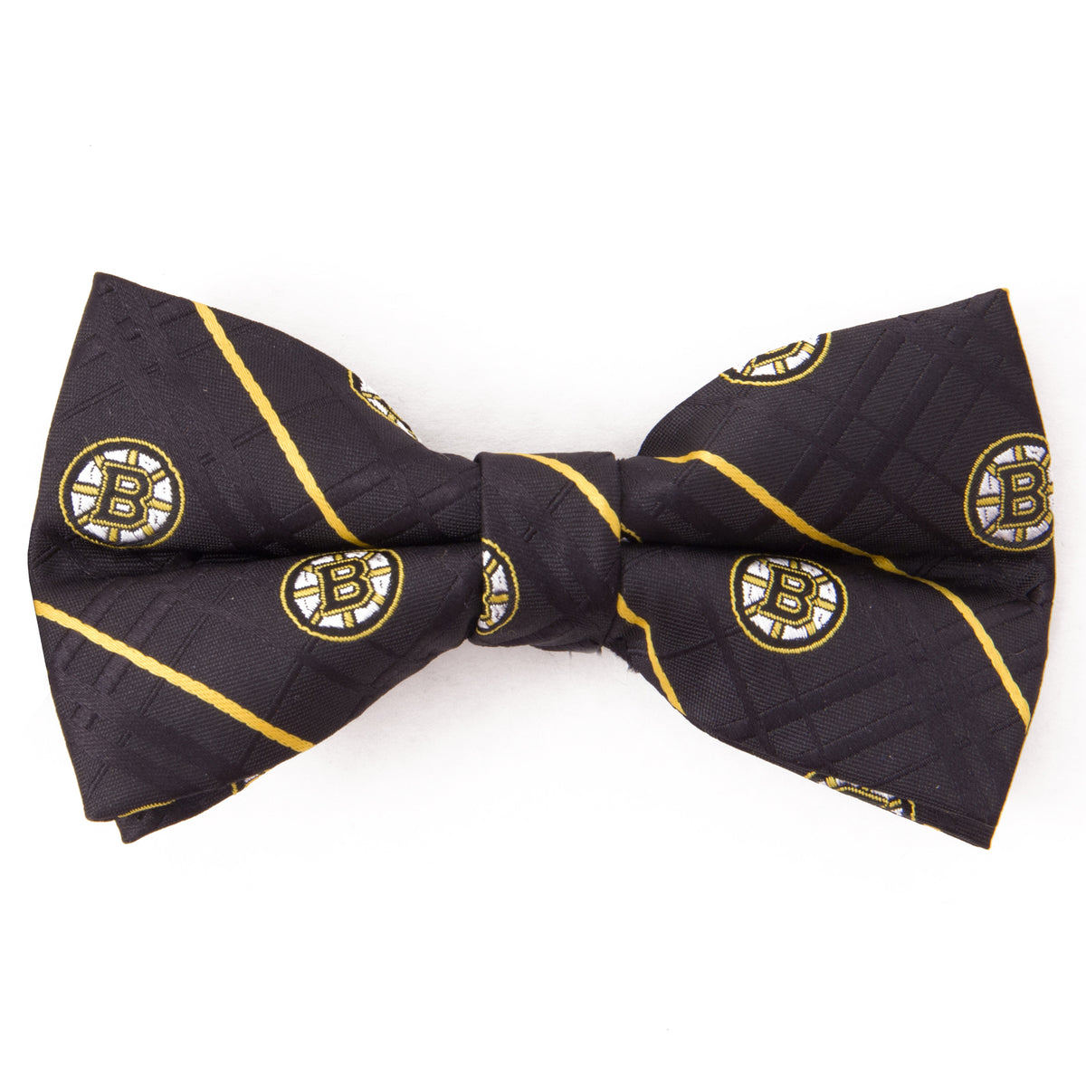 Bruins Bow Tie Oxford, Polyester Bow Tie – Eagles Wings