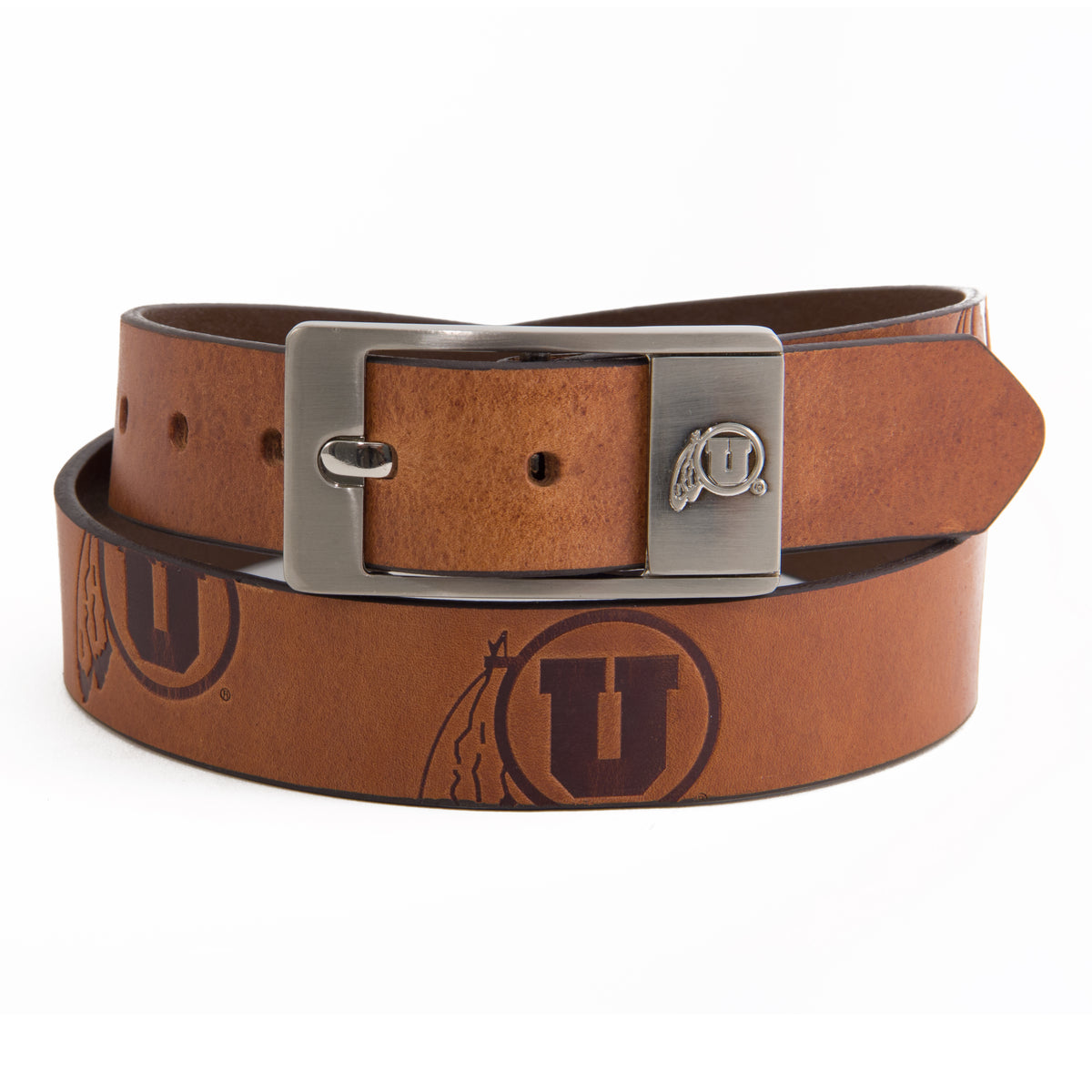 Utah Utes Brandish Belt, Leather Belt – Eagles Wings