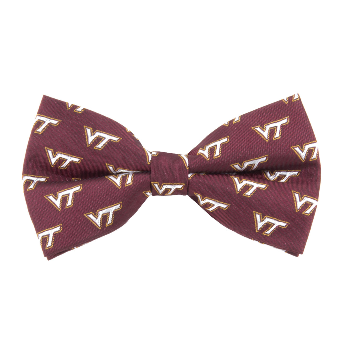 Virginia Tech Bow Tie Repeat, Polyester Bow Tie – Eagles Wings
